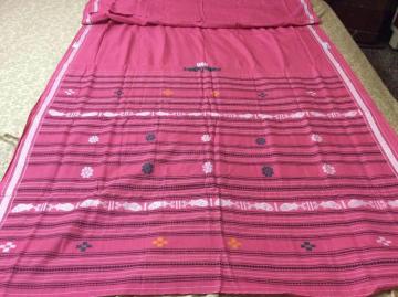 Pink dhalapathar cotton Saree online | Handloom Sarees