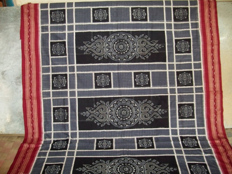 Odisha Handloom Wheel Motif Saree Sari online | Handloom Sarees