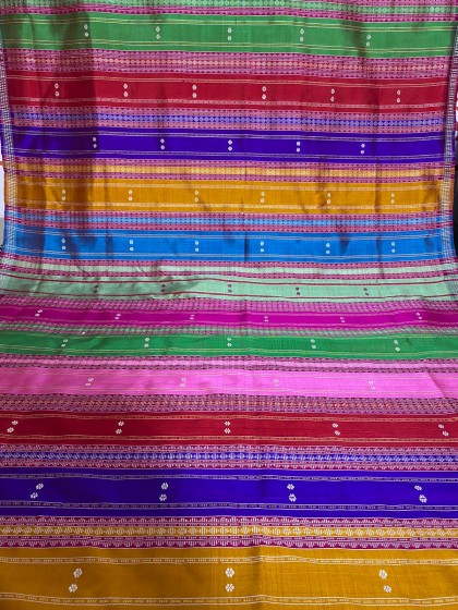 Phoda kumbha and Ganga Jamuna border traditional double Aanchal ...